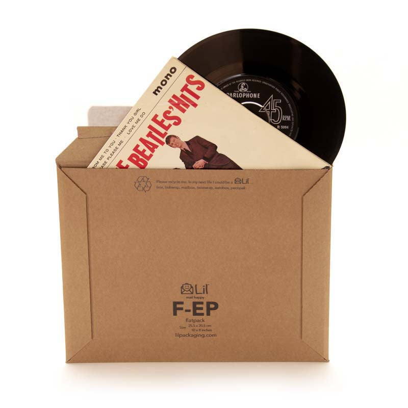 7 Inch Vinyl Packaging | Vinyl EP Record Mailers | Lil Packaging – Lil ...