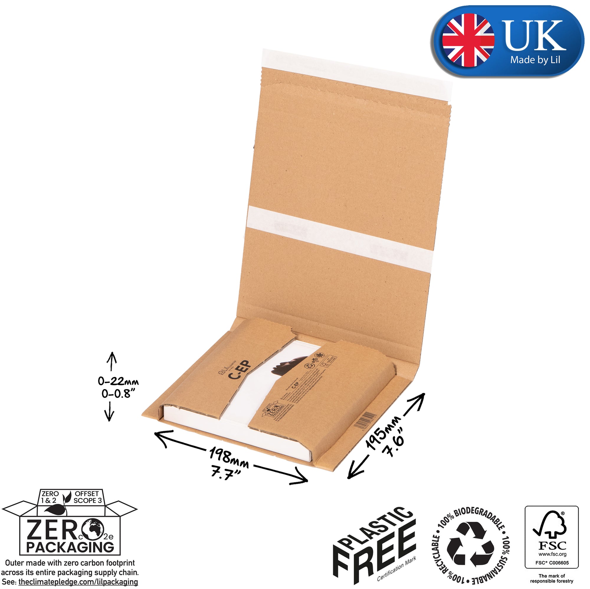 Vinyl Packaging | Vinyl Record Mailers – Lil Packaging E-Commerce Packaging