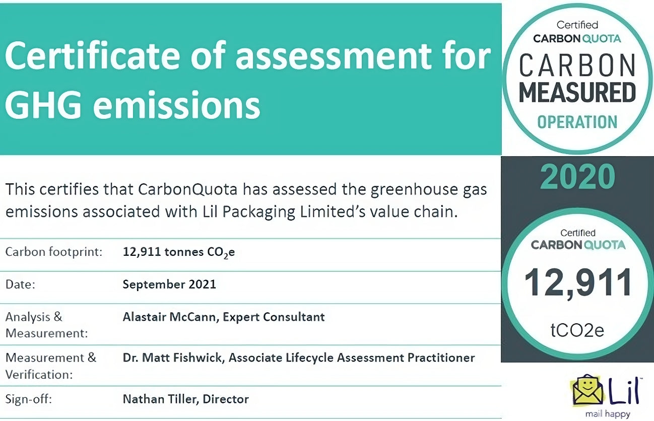 Net Zero Carbon Boxes | Carbon Neutral Boxes | Lil Packaging – Lil ...